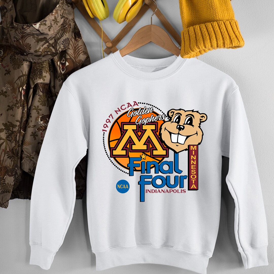 90s University of Minnesota Gophers Golden Final Four T-shirt - Etsy