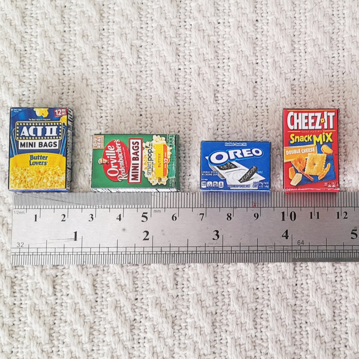 12 Style Miniatures Groceries PRINTABLE File Dollhouse Printable ...