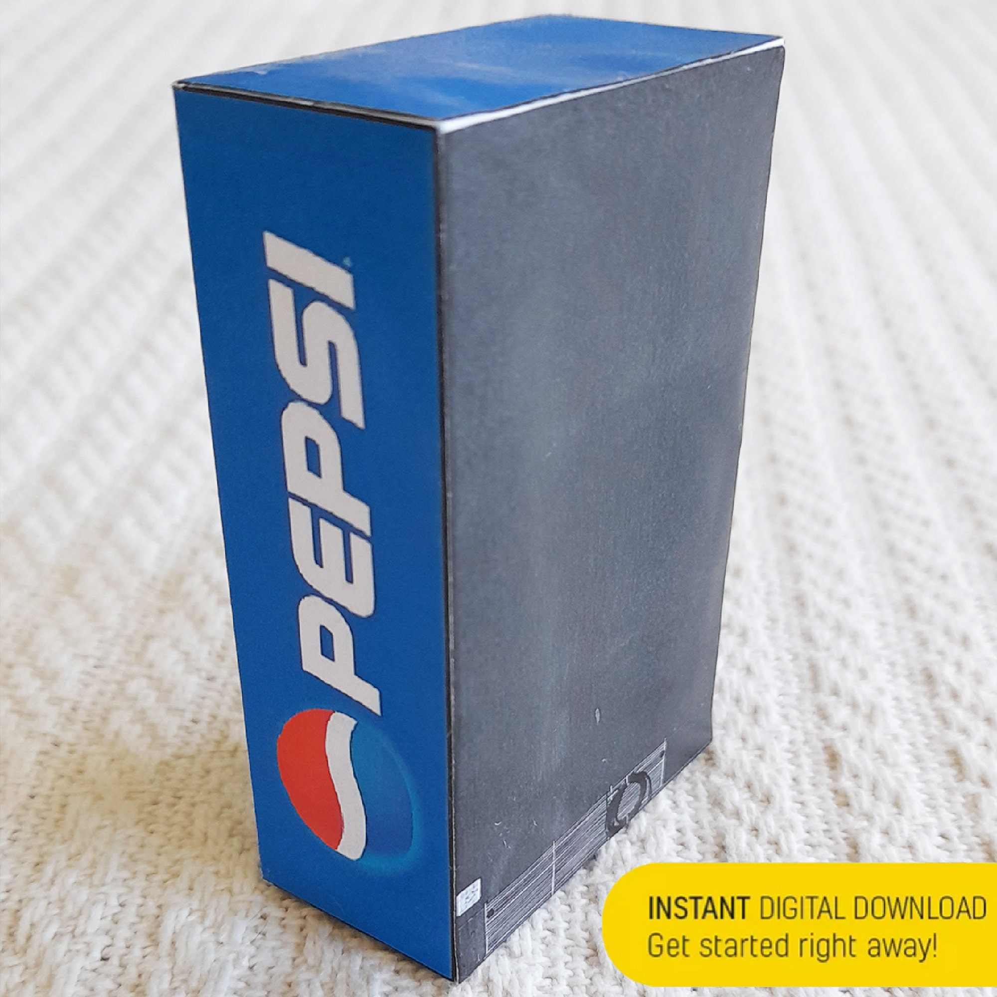 Miniature Pepsi Vending Machine DIY Template Digital Download File ...