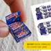 Miniature Choco Candy Bar Template Printable Miniature Snack & Candy ...