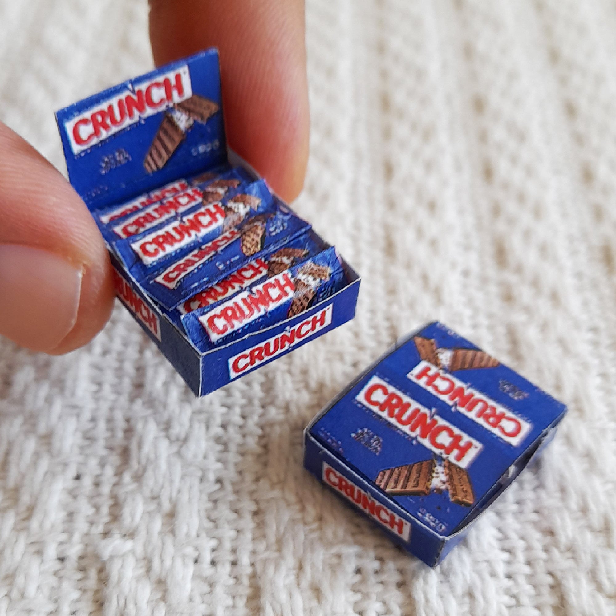 Miniature Choco Candy Bar Template Printable Miniature Snack & Candy ...