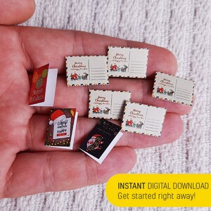 Mini Envelope & Christmas Card Set 20 Pieces Christmas Envelopes ...