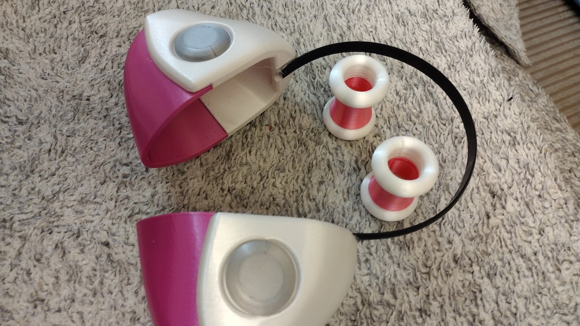 3D Print STL File - Chobits - Chii Persecom Dataport Ear and Chii's ...