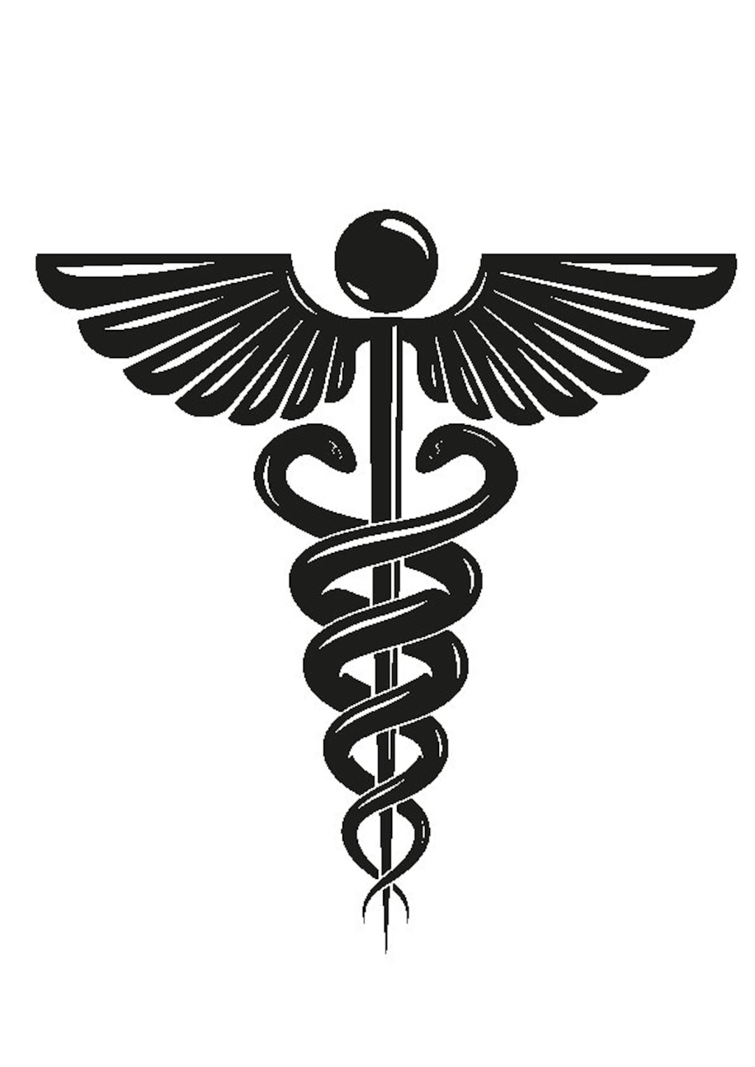 Medical Symbol SVG Caduceus Svg MD Svg Star of Life Svg - Etsy UK