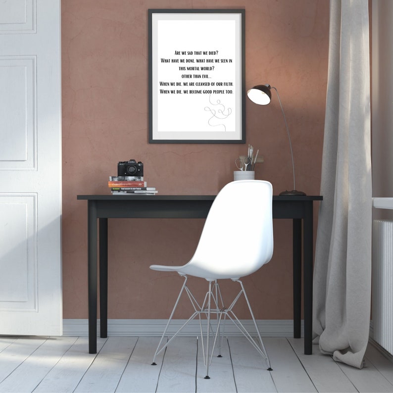 Why Are We so Sad Evil or Something Else Will Everything - Etsy