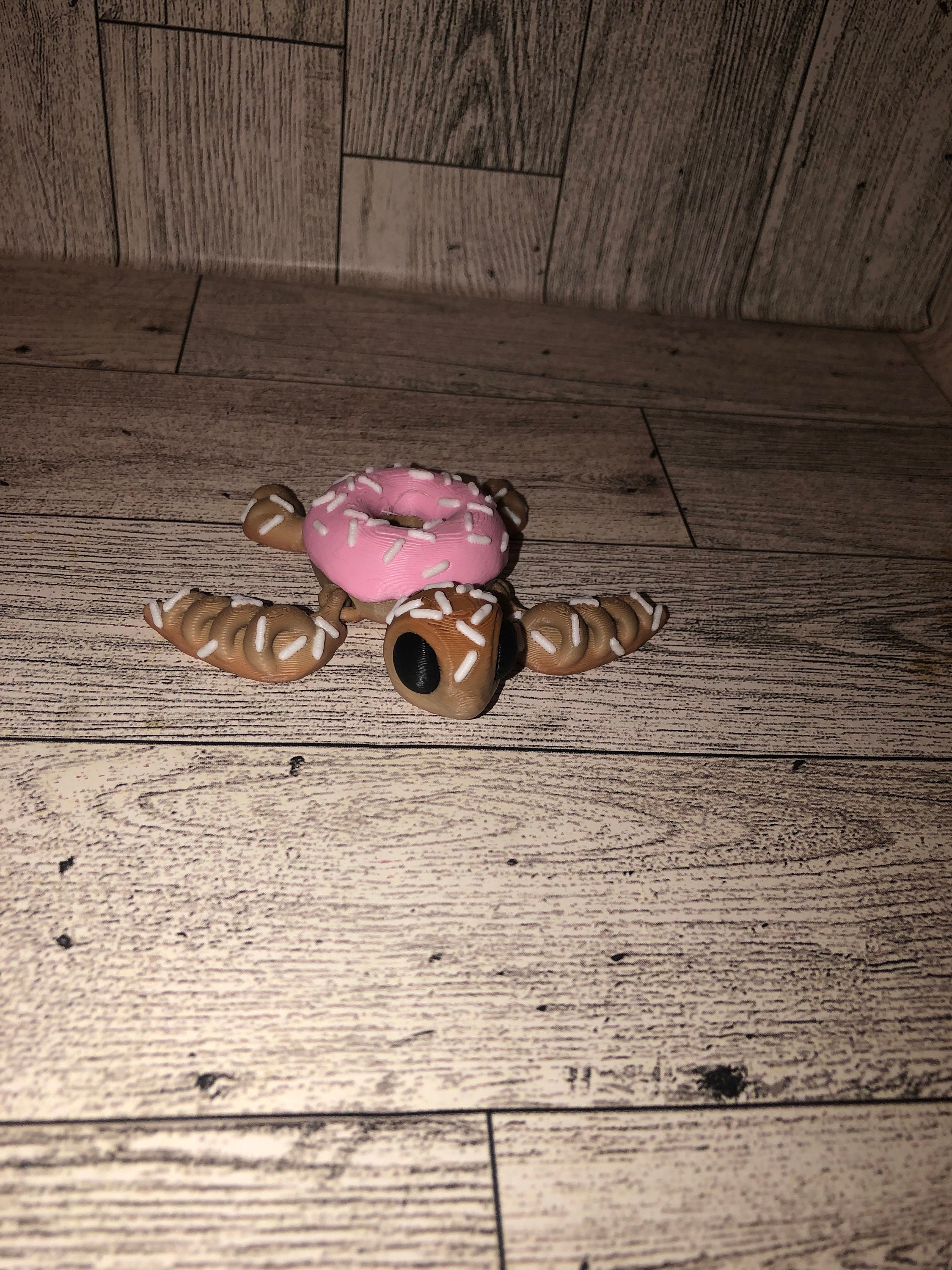 3d Mini Doughnut Turtle - Etsy