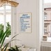 Personalized Kitchen Rules Print, Your Name Custom Kitchen Poster ...