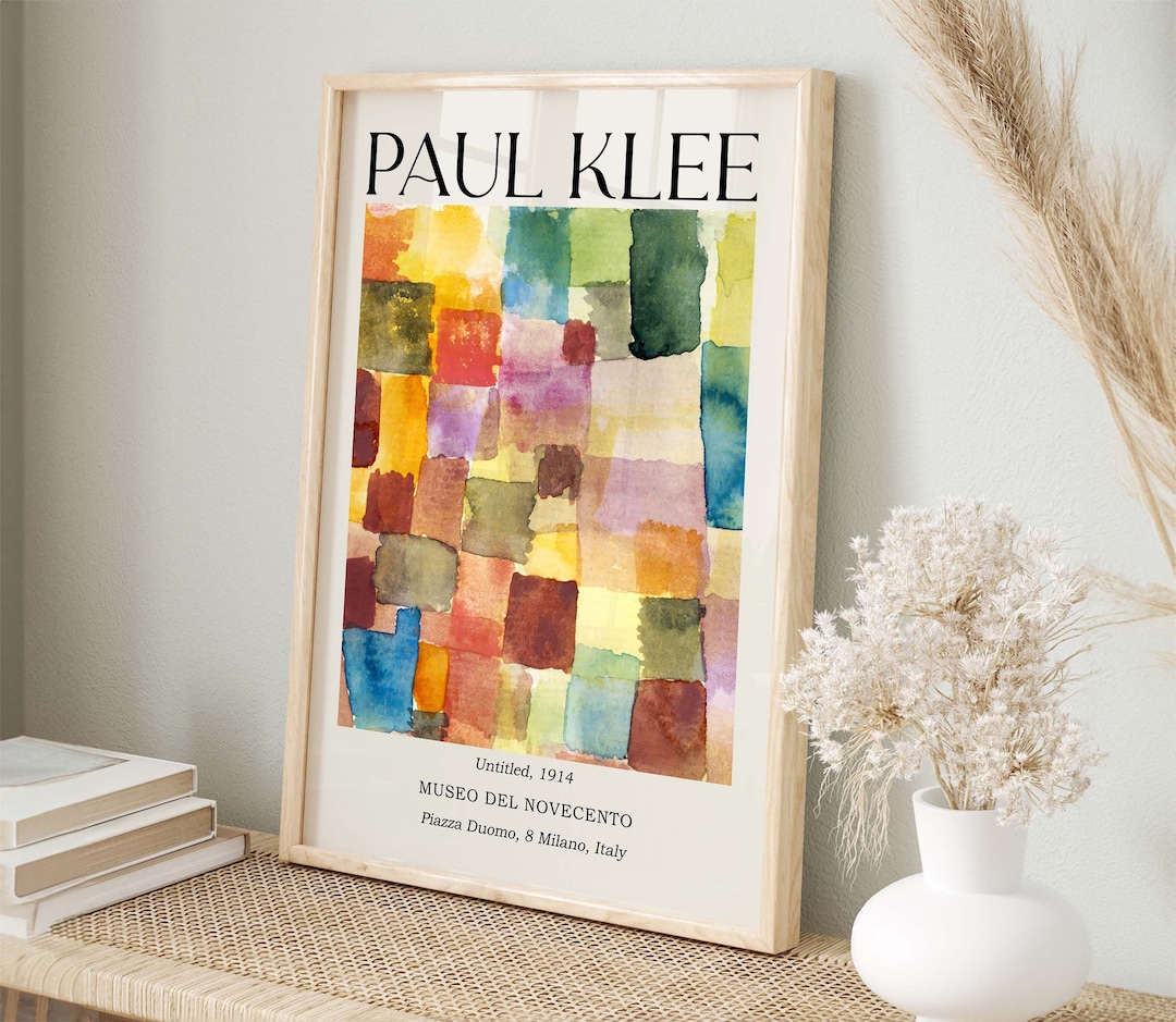 Paul Klee Poster Abstract Modern Wall Art Print Paul Klee - Etsy