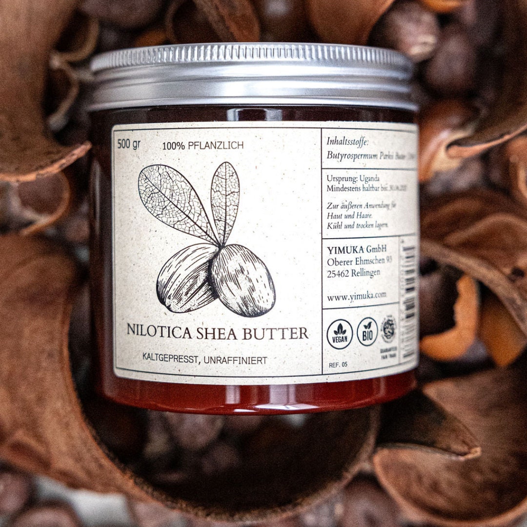100% Pure Organic Nilotica Shea Butter: Perfect Skin Care, Tattoo Cream ...