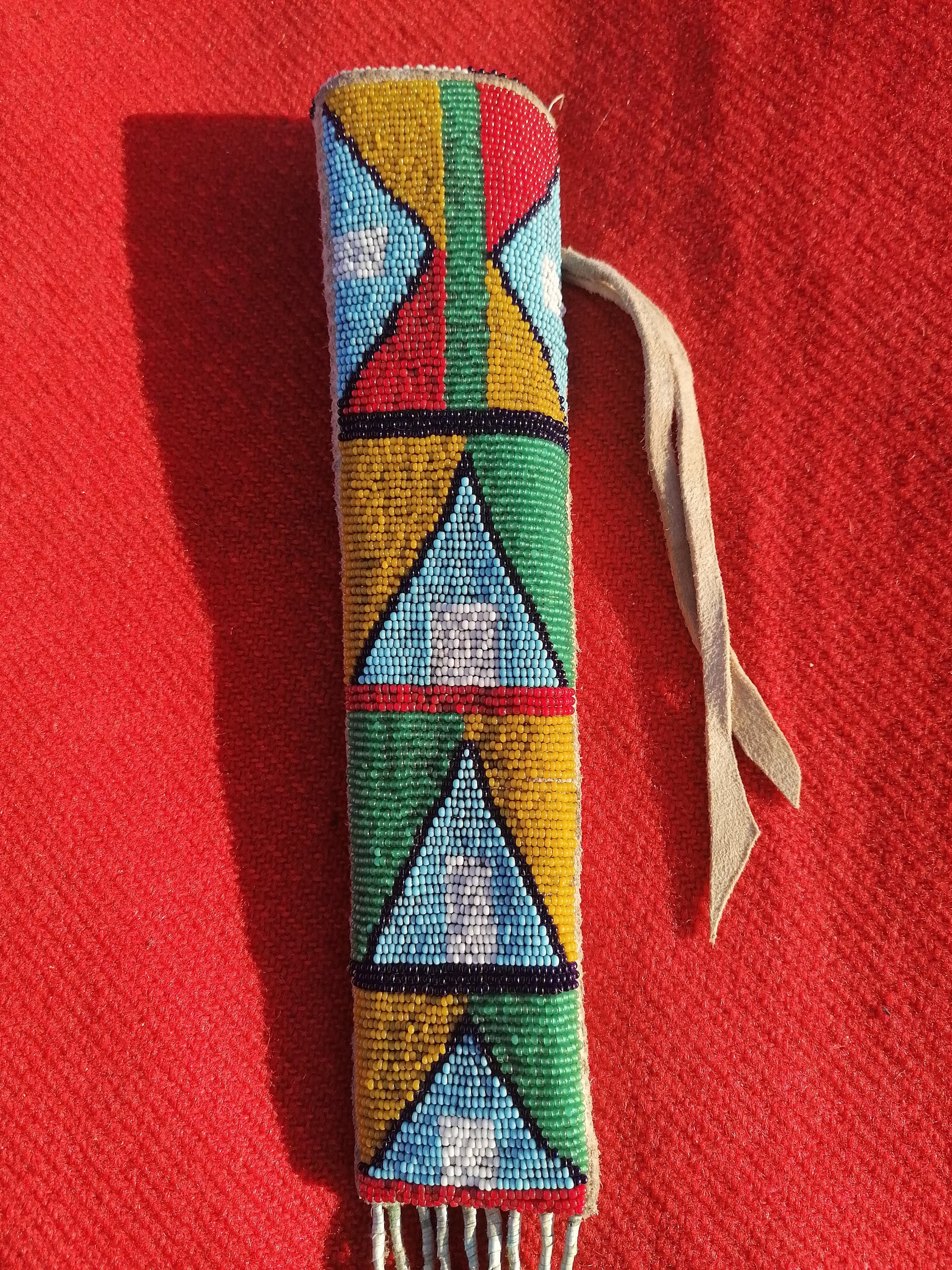 Sioux Beaded Knife Sheath Replica - Etsy