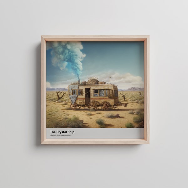 The Crystal Ship Poster - Etsy