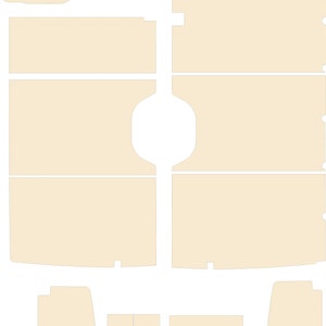 Mercedes Sprinter 2007-2017 Lwb & Xlwb Van Ply Lining Kit DXF Files ...