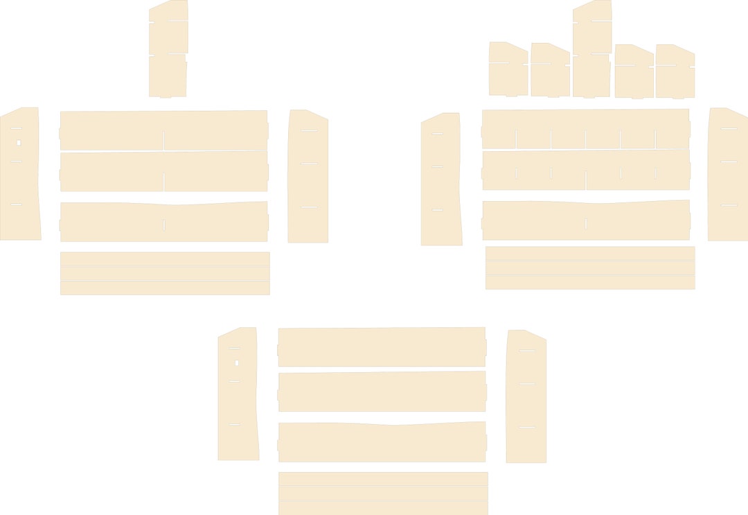 Vauxhall Vivaro SWB Shelving Dxf File, Dxf Files, Cnc Ready to Cut, Van ...