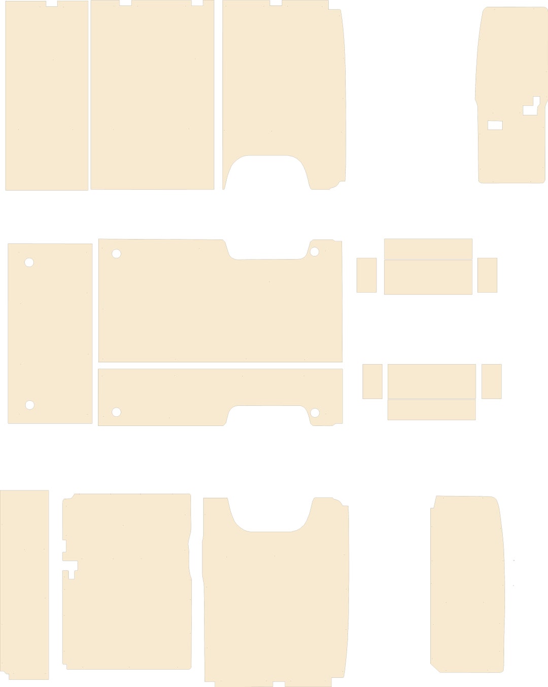 Peugeot Boxer/citroen Relay/fiat Ducato DXF Files to Fit Pre 2006 Lwb ...