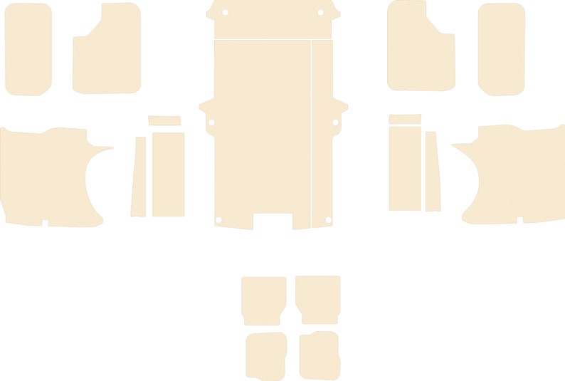 Ply Lining Templates DXF Files, Cad Files Over 110 Files Including ...