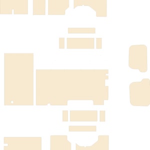 Ford Transit New Shape Mwb & Lwb 2014 Onwards Ply Lining Kit DXF Files ...