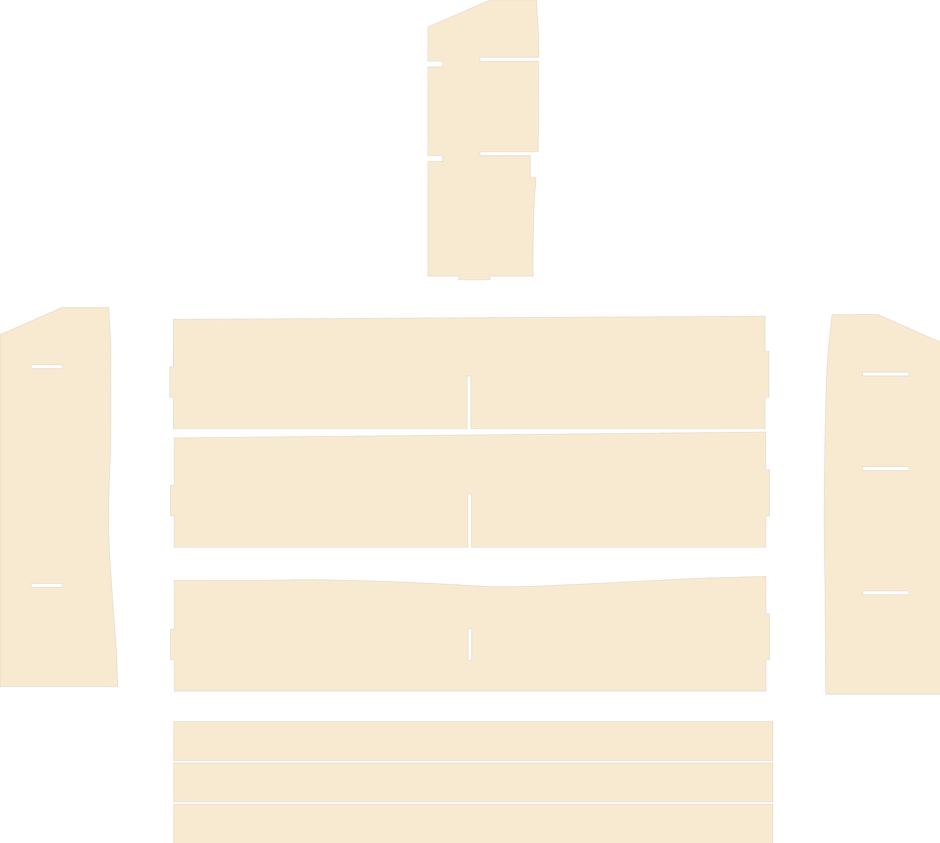 Vauxhall Vivaro SWB Shelving Dxf File, Dxf Files, Cnc Ready to Cut, Van ...