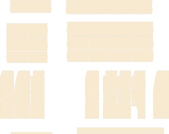 VW T5 / T6 Swb & Lwb Van Ply Lining Kit DXF Files, CNC Ready to Cut ...