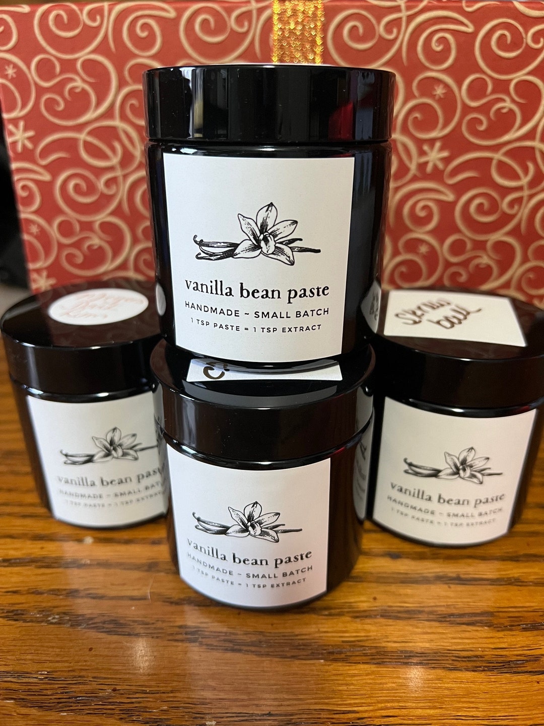 Pure Vanilla Bean Paste - Etsy