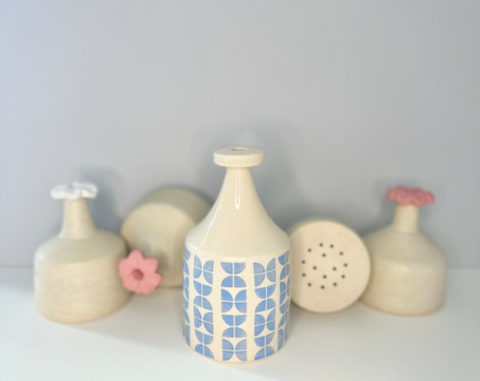Thumb Pot Watering Bell to Water Your Plants-white With Speckles - Etsy