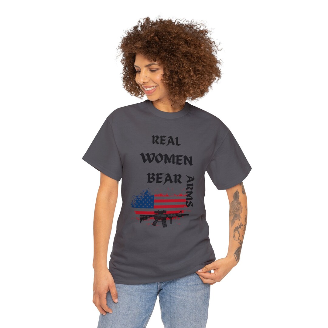 Womans T Shirt,gun Shirt for Woman,gun Shirt,bear Arms,second ...