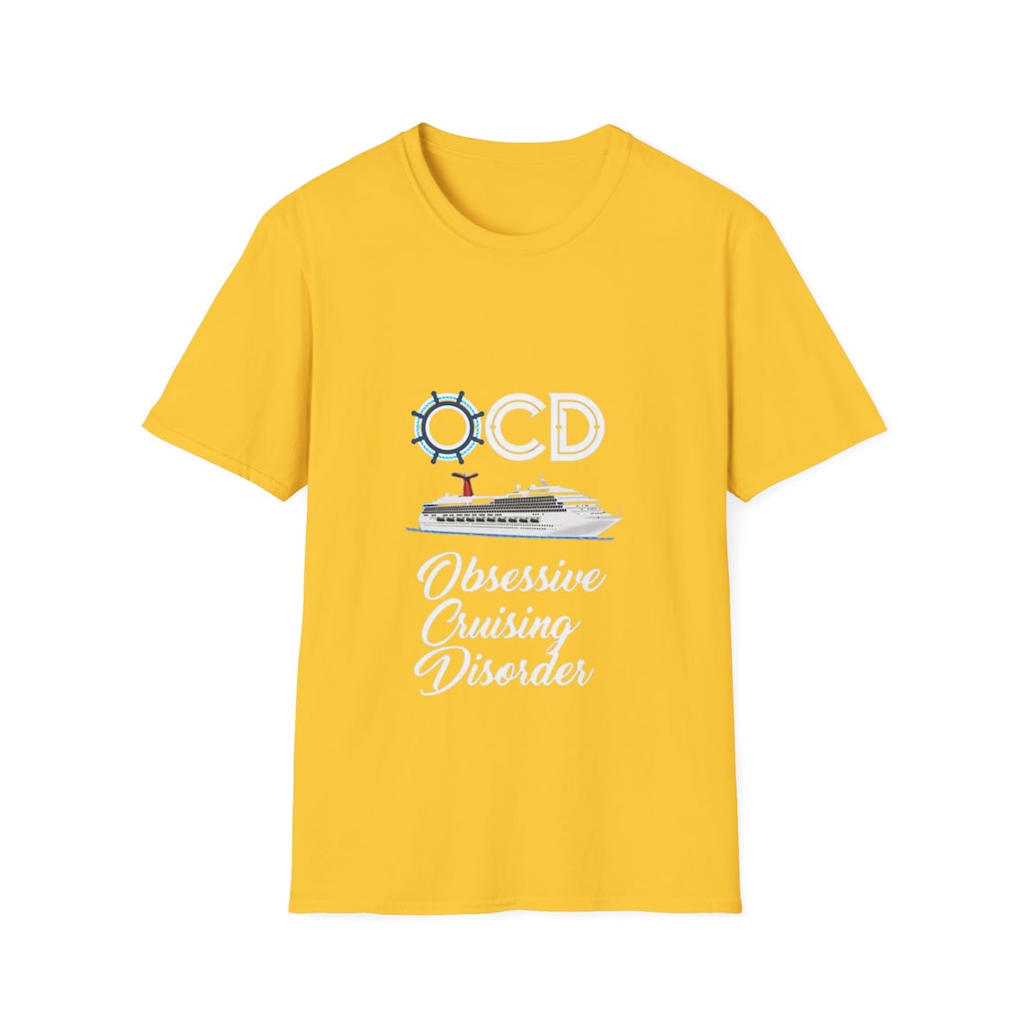 OCD Obsessive Cruise Disorder Shirt, OCD Awareness Gift, Funny Cruise ...