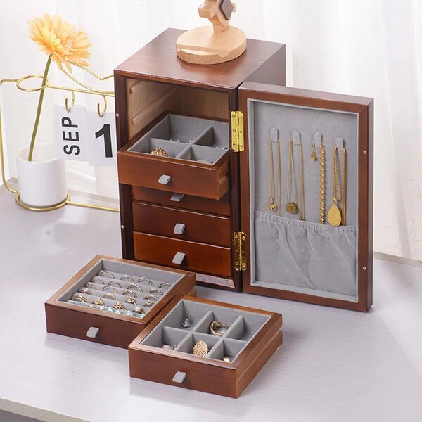 Rustic Jewelry Box - Etsy