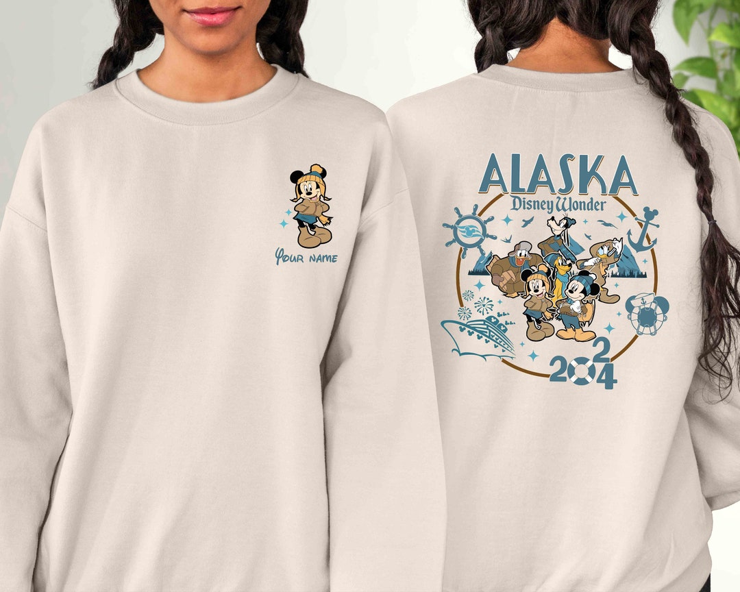Disney Cruise Line Shirt, Mickey and Friends Disney Alaska Cruise T-shirt, Disney Matching ...