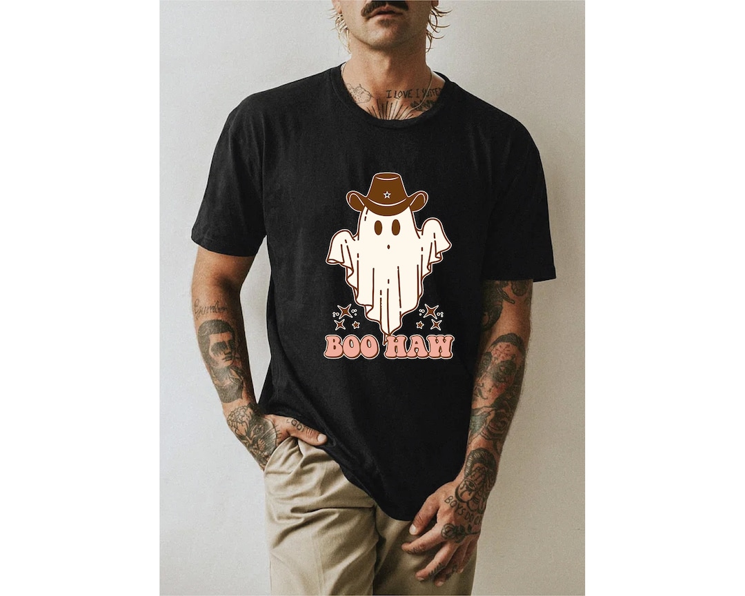 Country Boo Haw Shirt Western Halloween Shirt Country - Etsy