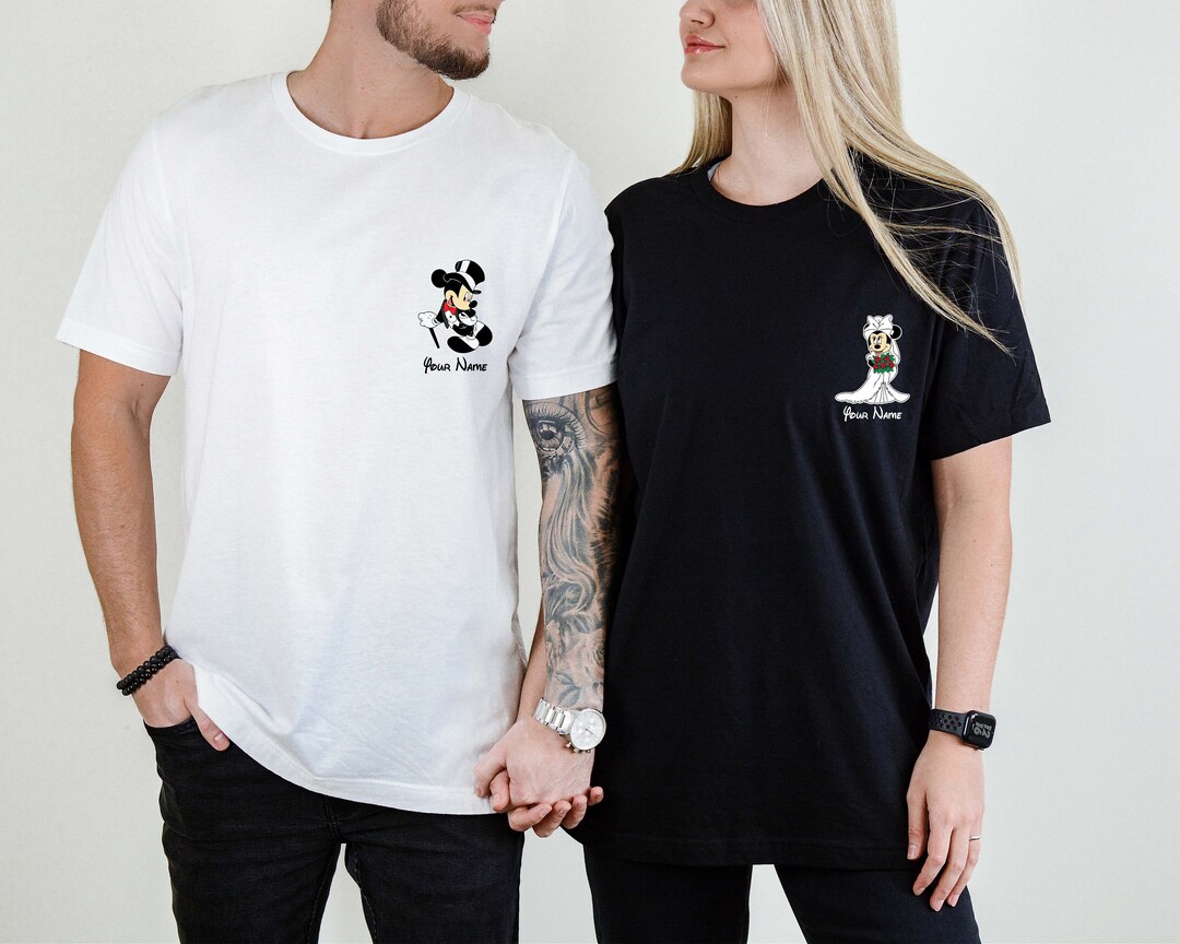 Mickey Groom Shirt, Minnie Bride Shirt, Disney Bride Groom Shirt ...