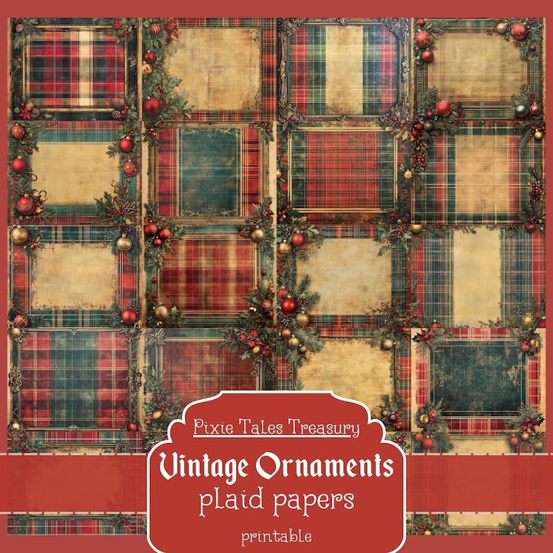 Tartan Paper - Etsy