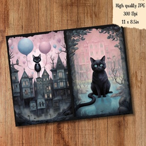 Halloween Junk Journal Pages Spooky Halloween Junk Journal Kit ...