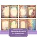Fairytale Empty Paper Fantasy Junk Journal Kit Decorative Floral ...