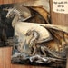 Celestial Dragon Paper Junk Journal Kit Silver Dragon Scrapbook Paper ...