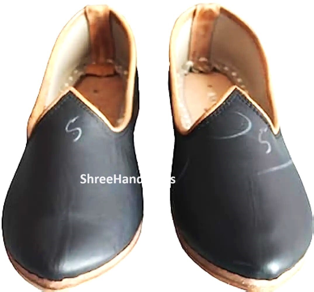 70% OFF Handmade Brown Punjabi Shoe/ Mojari/ Jutti for Men's ...