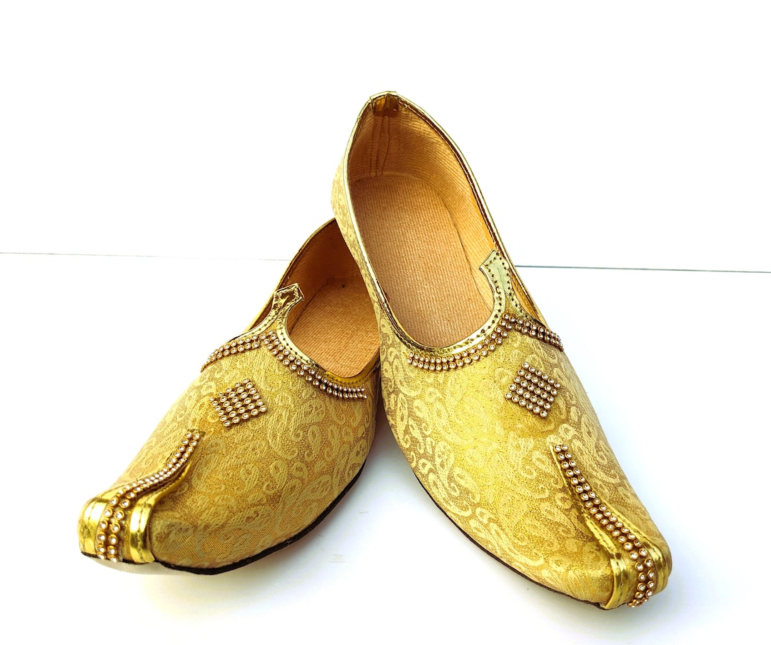 Wedding Shoes Dhula Jutti for Men's, Indian Traditional Mojari& Shoes ...