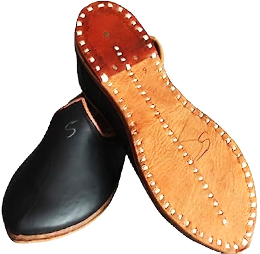 70% OFF Handmade Brown Punjabi Shoe/ Mojari/ Jutti for Men's ...