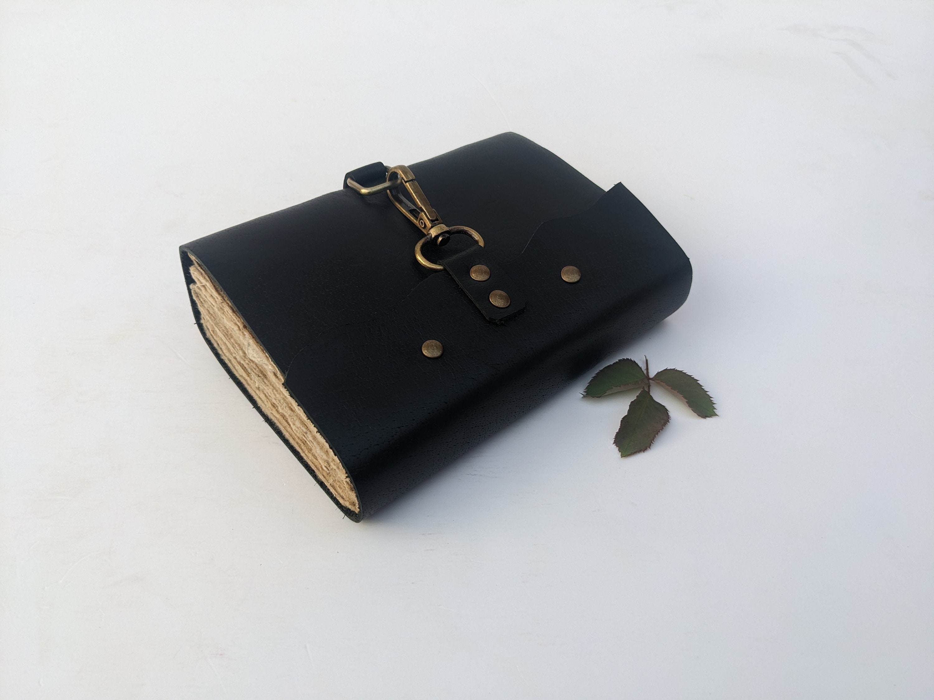 Vintage Leather Journal200pages Large Leather Book for - Etsy