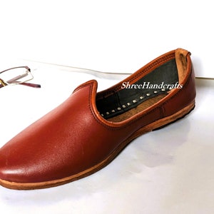 70% OFF Handmade Brown Punjabi Shoe/ Mojari/ Jutti for Men's ...