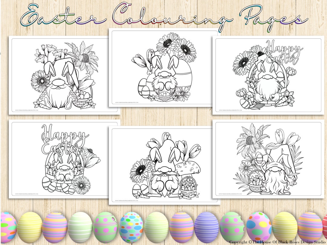 Easter Colouring Pages Printable Easter Themed Colouring Sheets for ...