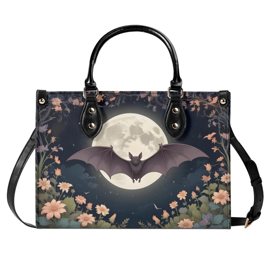 Bat Bag Crossbody Purse Cute Handbags Shoulder Bag Vegan Leather Strap ...
