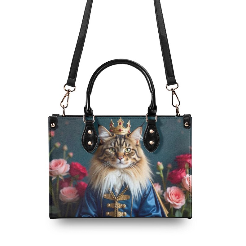 Maine Coon Cat Lover Bag Crossbody Purse Cute Handbags Shoulder Bag ...