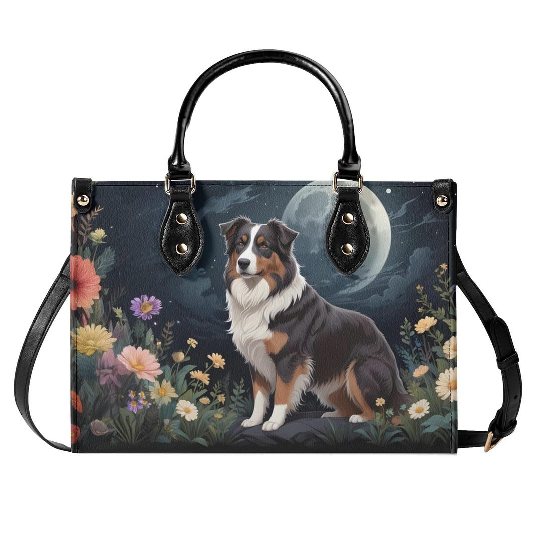 Australian Shepherd Bag Crossbody Purse Cute Handbags Shoulder Bag ...