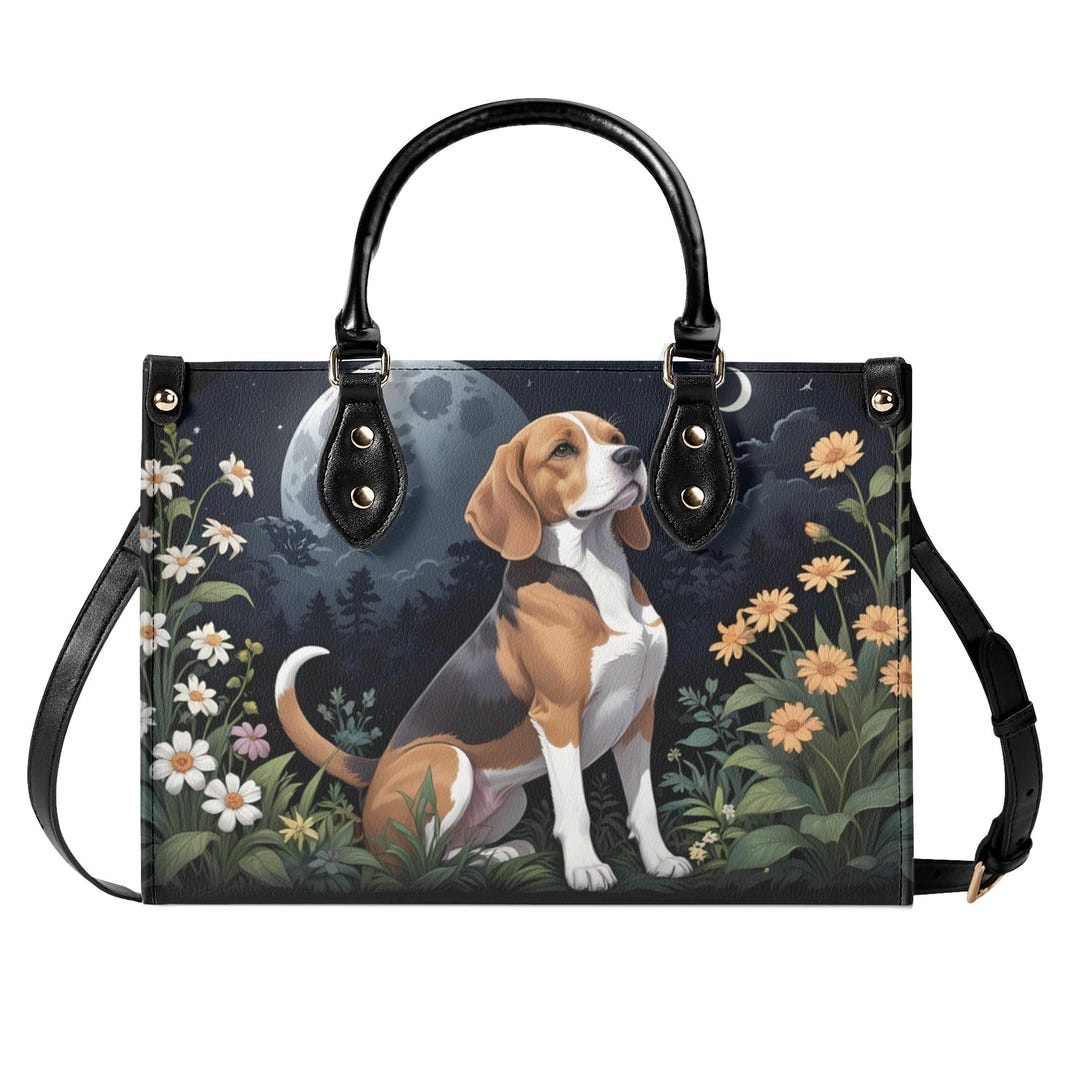 Beagle Bag Crossbody Purse Cute Handbags Shoulder Bag Vegan Leather ...