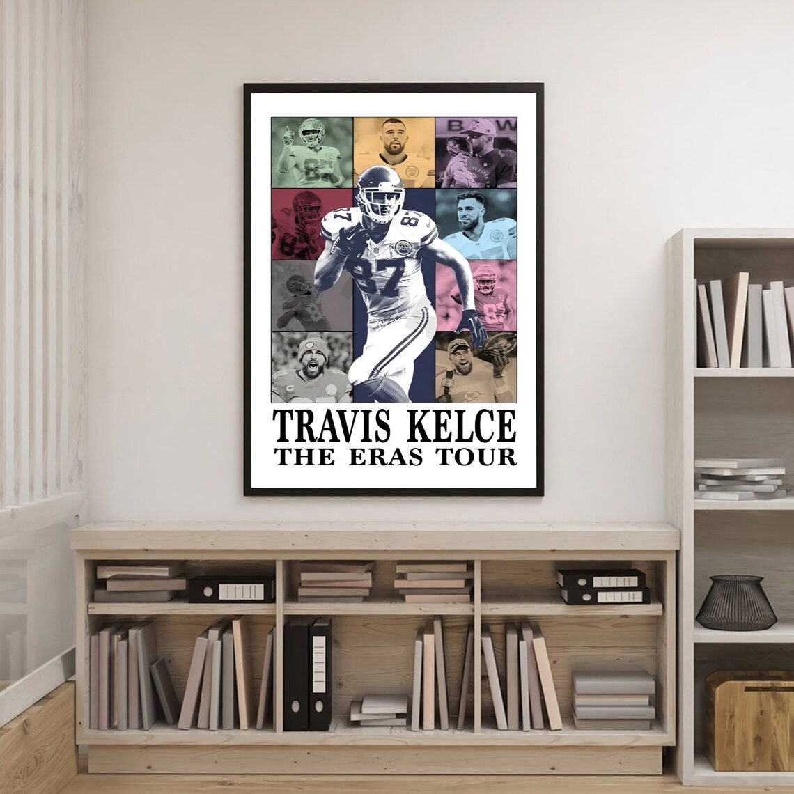 Travis Kelce Print Eras Tour Poster Unframed Travis Kelce Taylor Poster ...