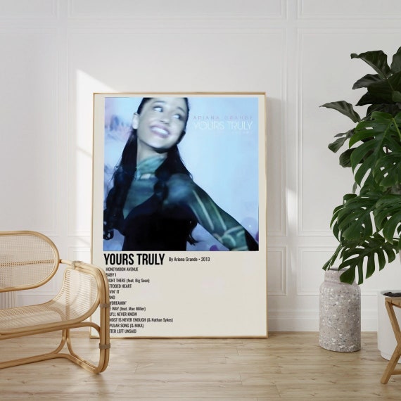 Ariana Grande Yours Truly Artwork