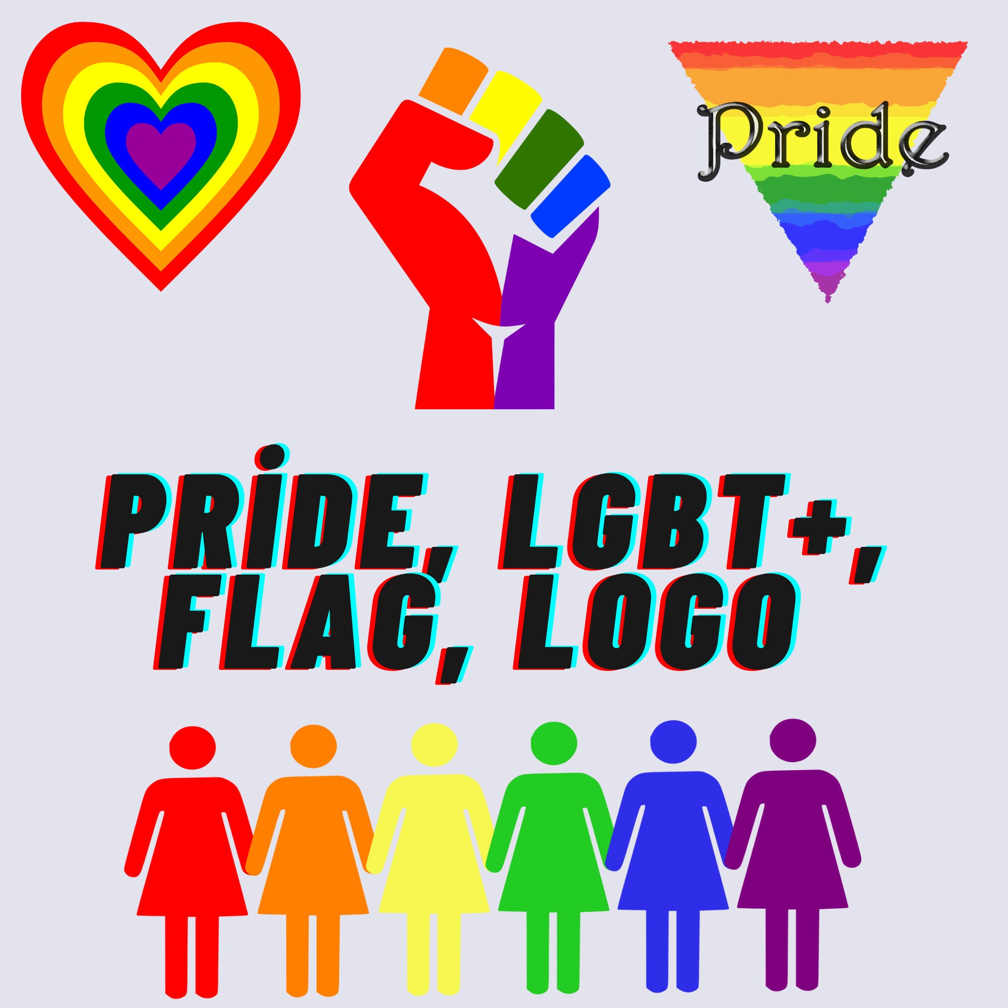 Pride Flag Png Lgbt Png Pride Logo Lgbt Logo Png Print - Etsy Canada