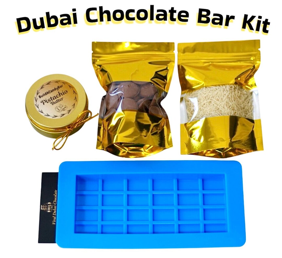DIY Viral Dubai Chocolate Bar KIT - Etsy Canada