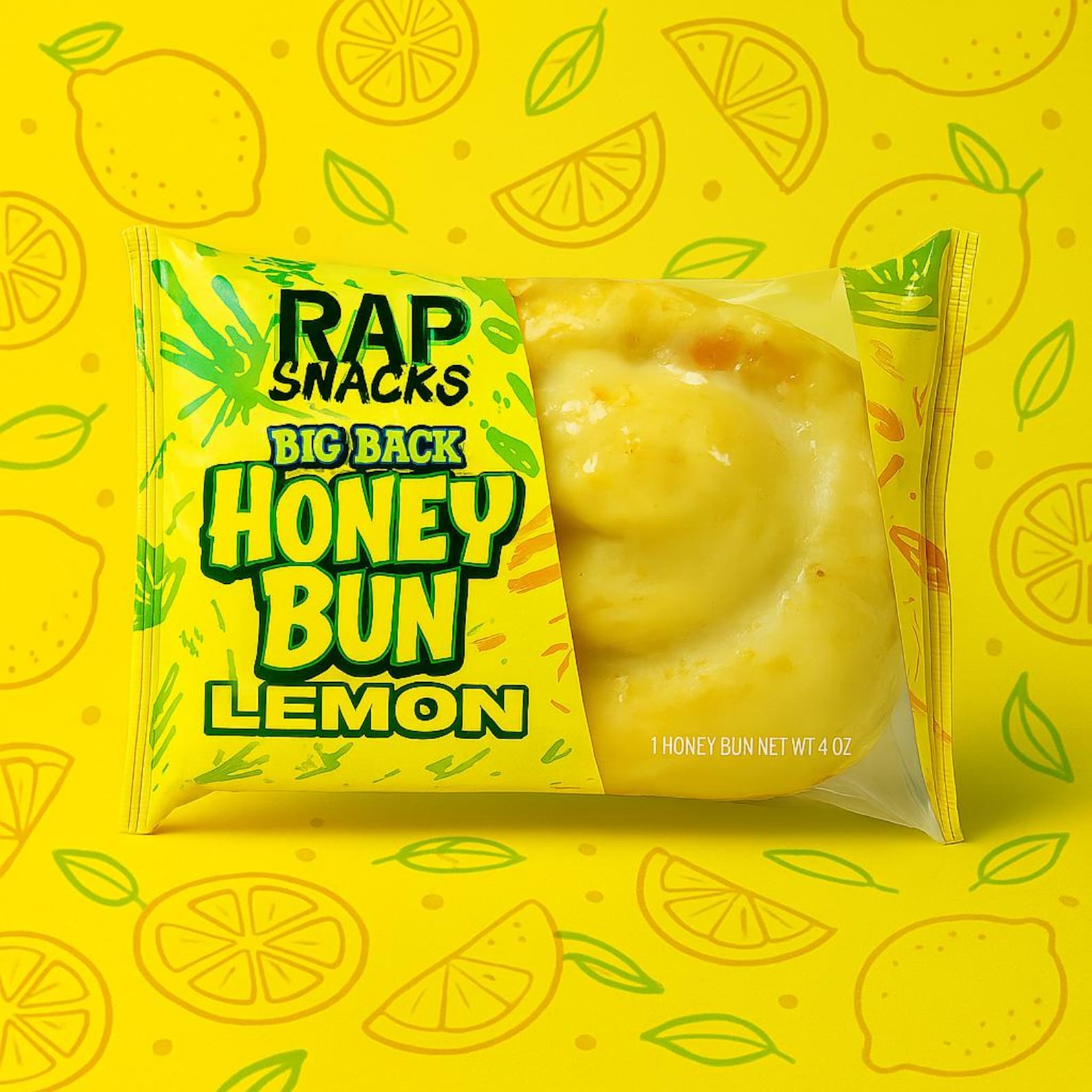 Jumbo Big Back Honey Buns Rap Snacks Iced, Glazed, Strawberry, Lemon ...