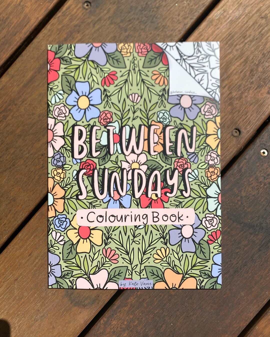 Between Sundays Digital Colouring Book - Etsy